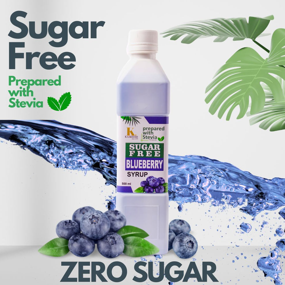 Sugar Free Blueberry Syrup (Flat 14% Discount) – Kaareemi