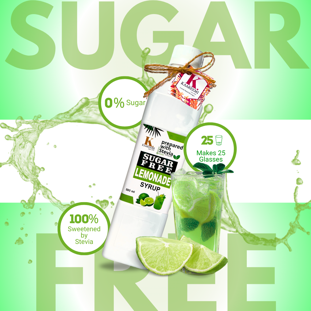 Sugar Free Lemonade Syrup (Flat 14% Discount) – Kaareemi
